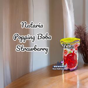 Promo Nataria Popping Boba Strawberry 500 Gram | Jelly Mutiara ...