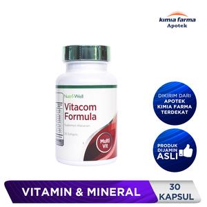 Promo NUTRI-WELL VITACOM FORMULA 30 KAPSUL - Jakarta Pusat - Kimia ...