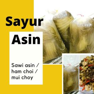 Jual Sayur Asin Ham Choi Mui Choy Sawi Asin 500 gr - Kota Tasikmalaya ...