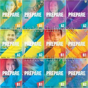 Jual BUKU FISIK PREPARE 2nd Edition Level 1 (A1) / Level 2 (A2) / Level 3 (A2) / Level 4 (B1 ...