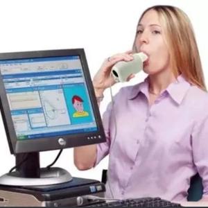 Jual Pulmonary Function Test Blow-type Electronic Spirometer with ...