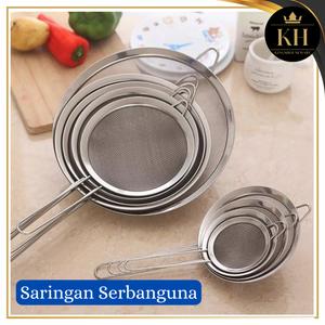 Jual Awk- Serok Teh Tepung Kopi Stainless/Ayakan Serokan Masak - 14 cm ...