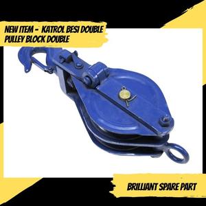 Jual Katrol Besi Double Pengangkat Barang - PULLEY BLOCK DOUBLE 2 TON ...