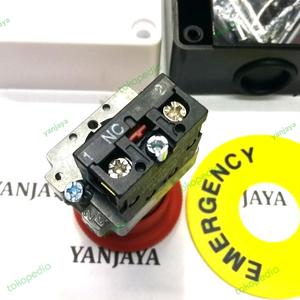 Jual Emergency push button + box/emergency stop push button - Kota ...
