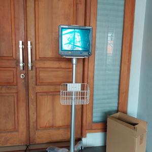 Jual Trolley patient monitor /bracket patient monitor aluminium ...
