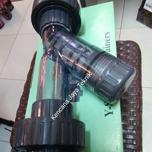 Jual Y Strainer PVC Clear / Transparan / Bening 2" inch SH DN50 ...