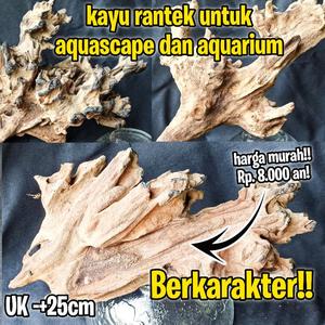 Jual - Kayu Rantek Aquascape Dan Aquarium, Bahan Berkarakter, Sudah ...