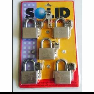 Jual Gembok Solid Baja 809 50mm / Baja master key Solid MK5 - Jakarta ...