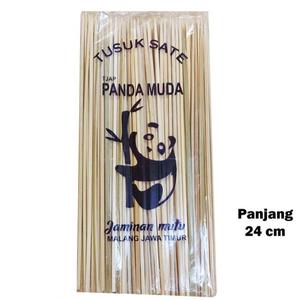 Jual PREMIUM Tusuk Sate Ayam Panjang 24 cm Cap Panda Muda - Kota ...