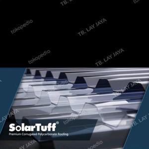 Jual Greca Solartuff / atap gelombang persegi solartuff per meter ...