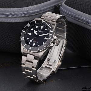 Jual Octopus Homage Titanium Men Watch 39Mm Vintage Pt5000 Movement ...