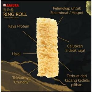 Jual Sakura Ring Roll Kembang Tahu Gulung Steamboat Hotpot Haidilao Tbk ...