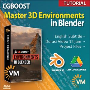 Jual TUTORIAL CGBOOST MASTER 3D ENVIRONMENTS IN BLENDER MODELING ...
