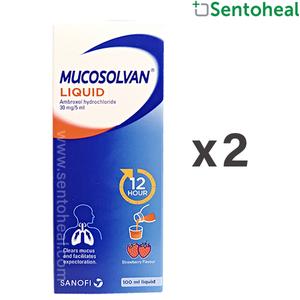 Jual Baru Mucosolvan Cough Tablet 30mg 50 Tablets/ 100ml - Cough Syrup ...