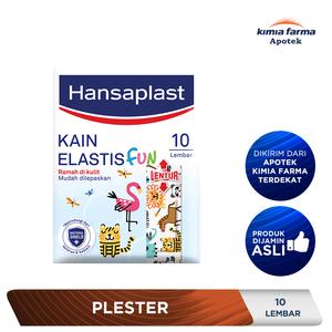 Jual HANSAPLAST FUN KAIN ELASTIS 10 LEMBAR / PLESTER LUKA / KIMIA FARMA ...