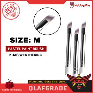 Jual Pastel Paint Brush M Hobby mio - kuas weathering bubuk paint ...