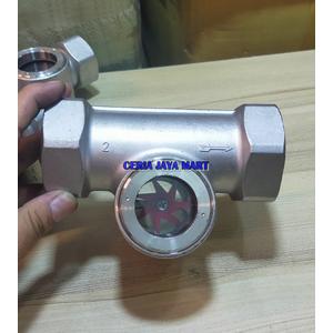 Jual Sight Glass Flow Indicator SS 304 2" Inch DN 50 - Jakarta Barat ...