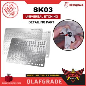 Jual Universal Etching SK03 Hobby mio - ultra thin detailing part gundam thruster sendi rivet ...