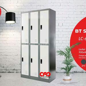 Jual Locker Besi Loker Kolam Renang Locker Pegawai Importa Lc 6P Bt ...