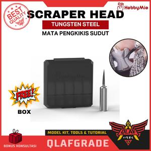 Promo Tunsgten Steel SCRAPER HEAD Hobby mio - pengkikis sudut with ...