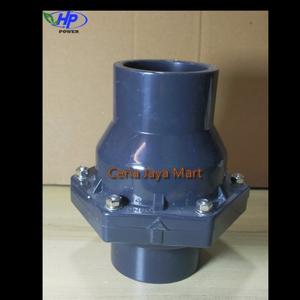 Jual Swing Check Valve PVC 4" ( inch) Socket / Flap Swing Socket 4 Inch ...