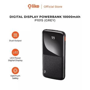 Jual Olike P101S Powerbank 10000mAh Digital Display Dual Output - Black - Kota Medan - TATA CELL ...