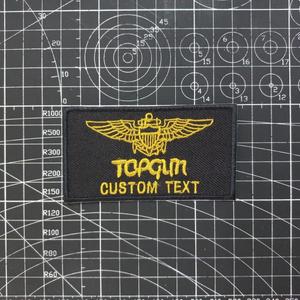 Jual Patch Bordir Top Gun Usn Aviator Custom Name Tag - Fanboy, Clean ...