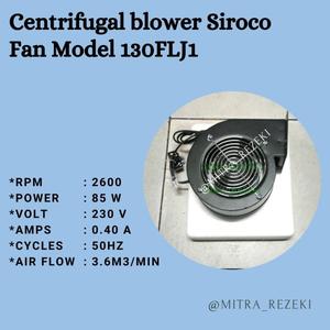 Jual Centrifugal Blower Siroco Fan Model 130Flj1 Terlaris - Kota ...