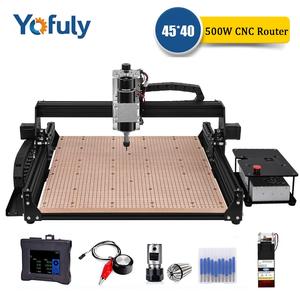 Jual CNC 4540 Milling Machine 500W Wood Router 3 Axis DIY Engraving ...
