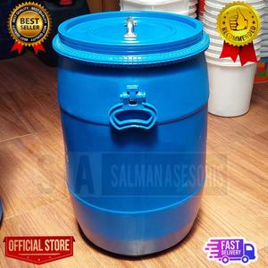 Jual DRUM TONG PLASTIK 50 LITER. TEMPAT SAMPAH PLASTIK. TONG AIR - Kota ...