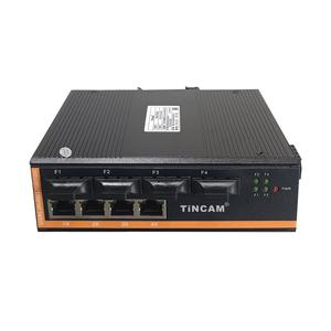 Jual TiNCAM Giga Aggregation 4*SC+4*RJ45 Dual Fiber Din-rail Structure ...
