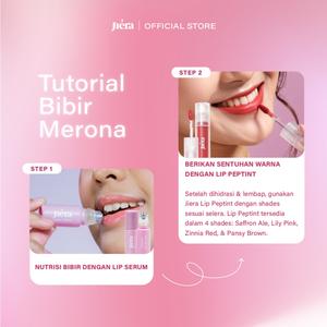 Jual Jiera Natural Lip Serum 5Ml Roll On + Jiera Lip Peptint 3,5Ml ...