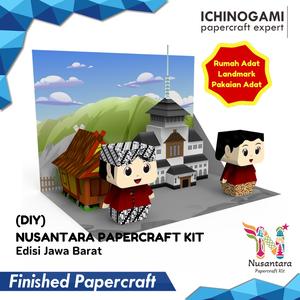 Jual TERLARIS Ichinogami Nusantara Papercraft Kit (DIY) - Diorama Seri ...