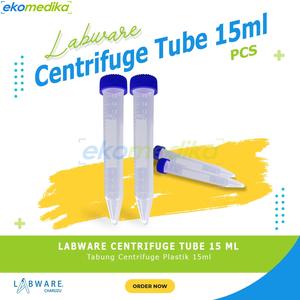Jual Tabung Sentrifuse 15ml Centrifuge Plastik 15ml / Charuzu ...
