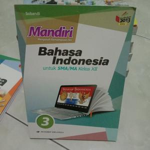Jual Buku Sma Kelas 12, Mandiri Bahasa Indonesia, Penerbit Erlangga ...
