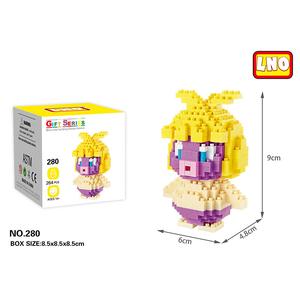 Jual Pokemon Pikachu Mini Building Blocks Anime Gengar Bricks Cartoon ...