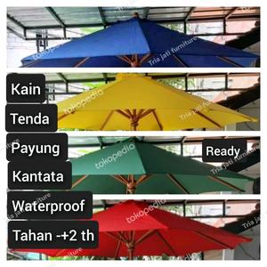 Jual ATAP KAIN PAYUNG TAMAN CAFE PANTAI RESTO VILLA JENIS KAIN KANTATA ...