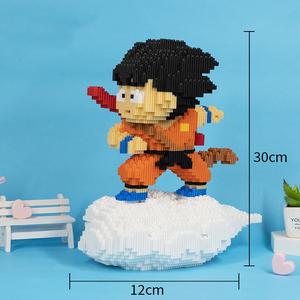 Jual Dragon Ball Goku Connection Building Blocks Son Goku 3D Model ...