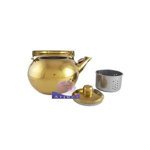 Jual Ketel Atau Teko Atau Ceret Tea Mini Pot Emas 1.6Cm 1.6Liter ...