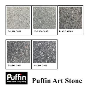 Jual Cat Texture Puffin Art Stone Cat Tembok Texture Batu Alam Natural ...