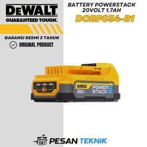 Jual Dewalt Powerstack Battery / Baterai 20V 1.7Ah DCBP034 DCBP 034 ...