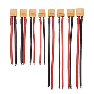 Jual Male Female Connector Plug with Silicon 12 AWG/14 AWG Wire XT60 ...