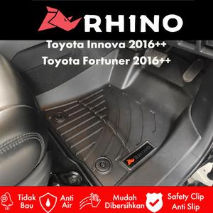 Jual Rhino 3D Toyota Innova reborn Fortuner karpet mobil bundle trunk ...