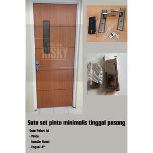 Jual Pintu minimalis modern||pintu multi fungsi||Pintu satu set||pintu ...