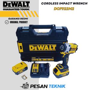 Jual Dewalt ATOMIC Cordless Impact Wrench Mesin Impact Baterai DCF922M ...