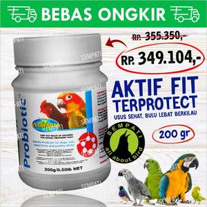 Jual VITAMIN OBAT BURUNG PROBIOTIC VETAFARM 200 GRAM SUPLEMENT HEWAN ...