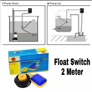 Jual Otomatis Pompa Celup Dan Toren Tandon Float Switch 2 Meter Cabel Spare - Jakarta Barat ...