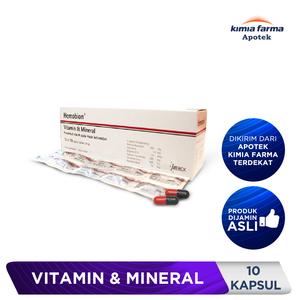 Jual HEMOBION STRIP 10 KAPSUL / SUPLEMEN PENAMBAH DARAH / KIMIA FARMA ...