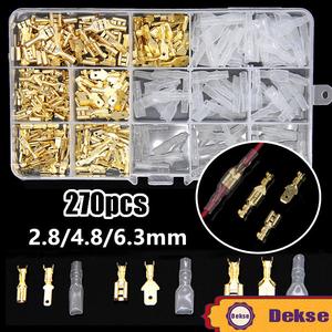 Jual 270PCs Skun Cable Connector Terminal Insulated Connector Connector ...