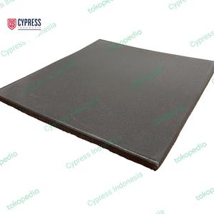 Jual Rubber Tile Gym Floor 15mm - Lantai Karet - Hitam 1m x 1m - Bintik ...